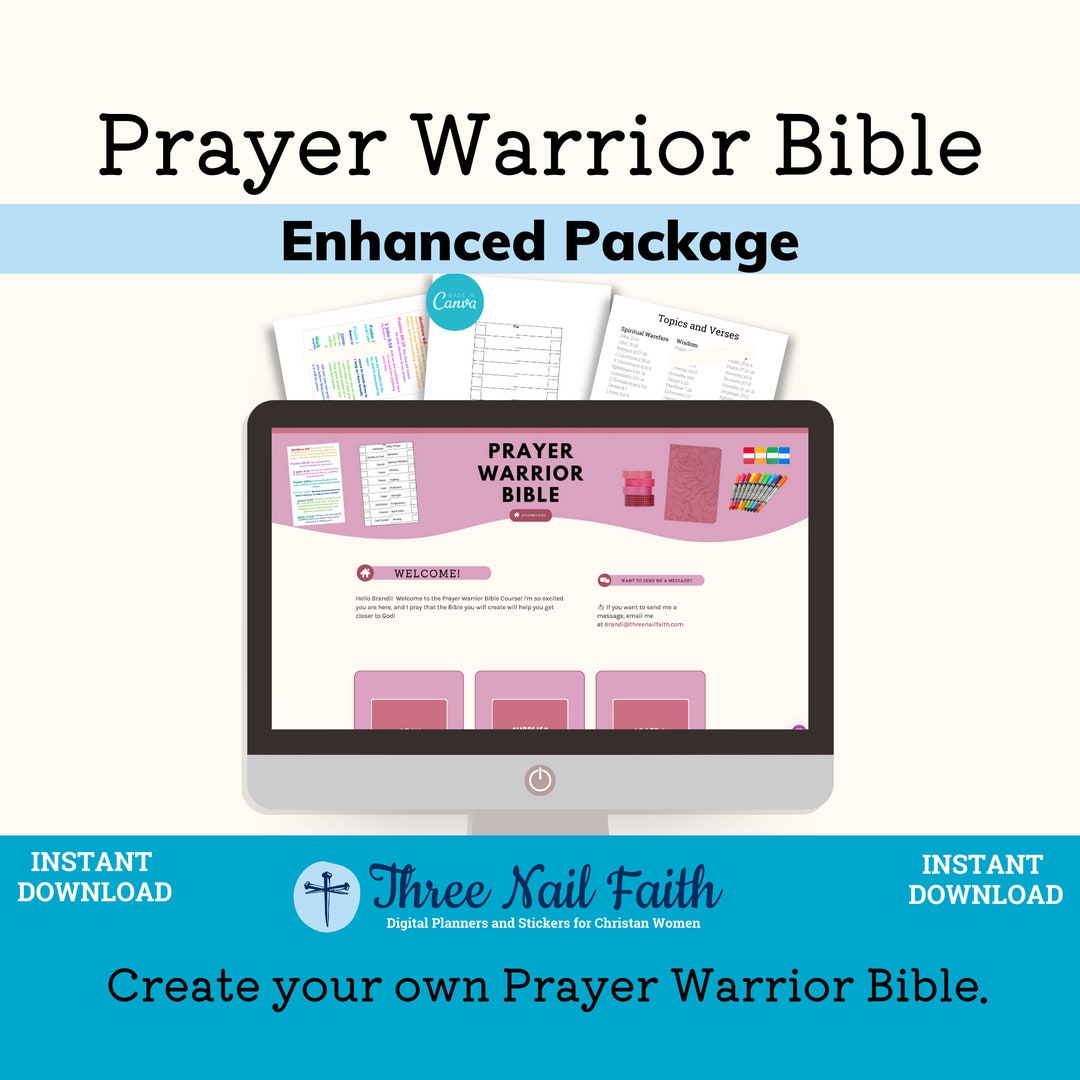 Create a Prayer Bible | Video Course & Printables | Strengthen Your ...