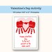 PRINTABLE Valentine HEART Handprint Art Craft for Kids, Preschool ...