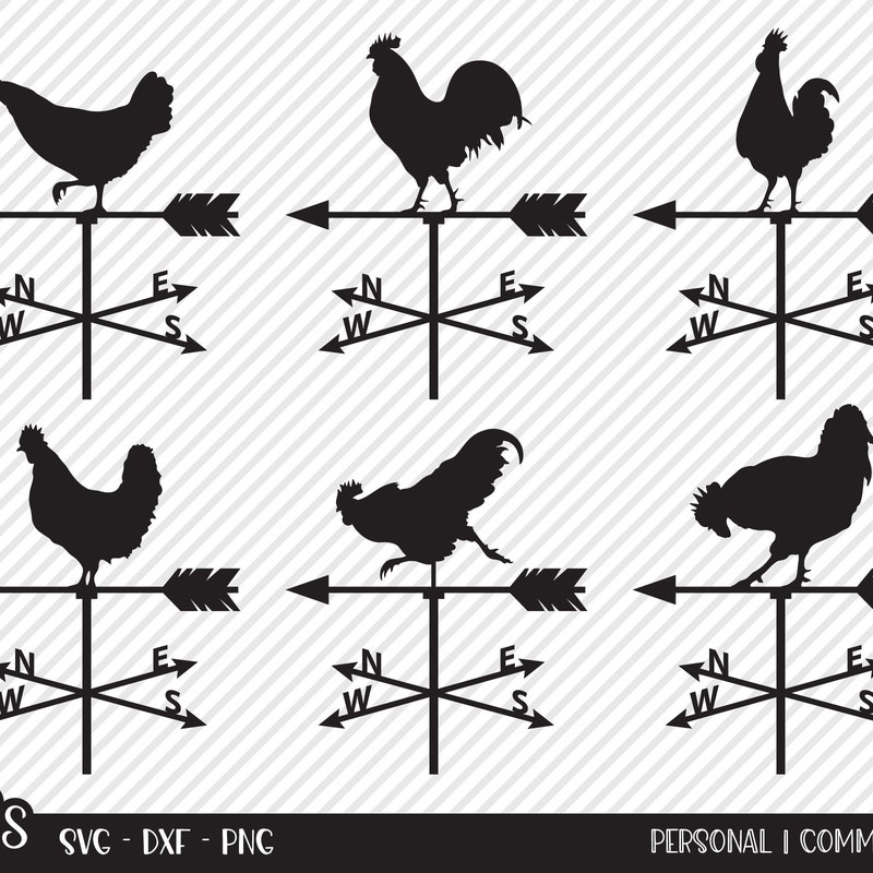 Rooster Weather Vane - Etsy