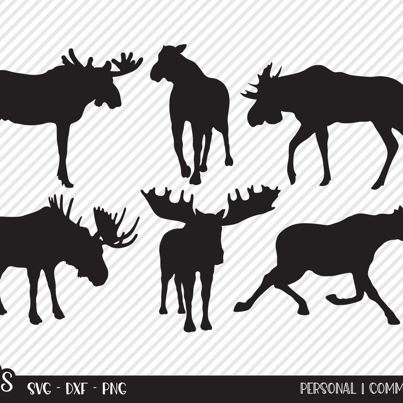 Elch schablone - Etsy.de