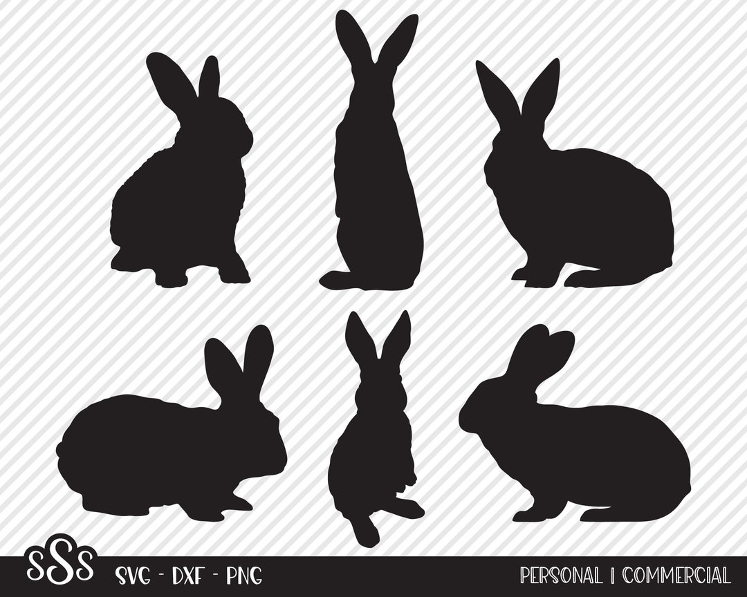 Bunny Rabbit Bundle SVG, Cut File, Woodland Shirt Design, Outdoors ...