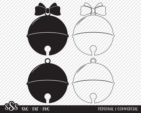 Jingle Bell Outline