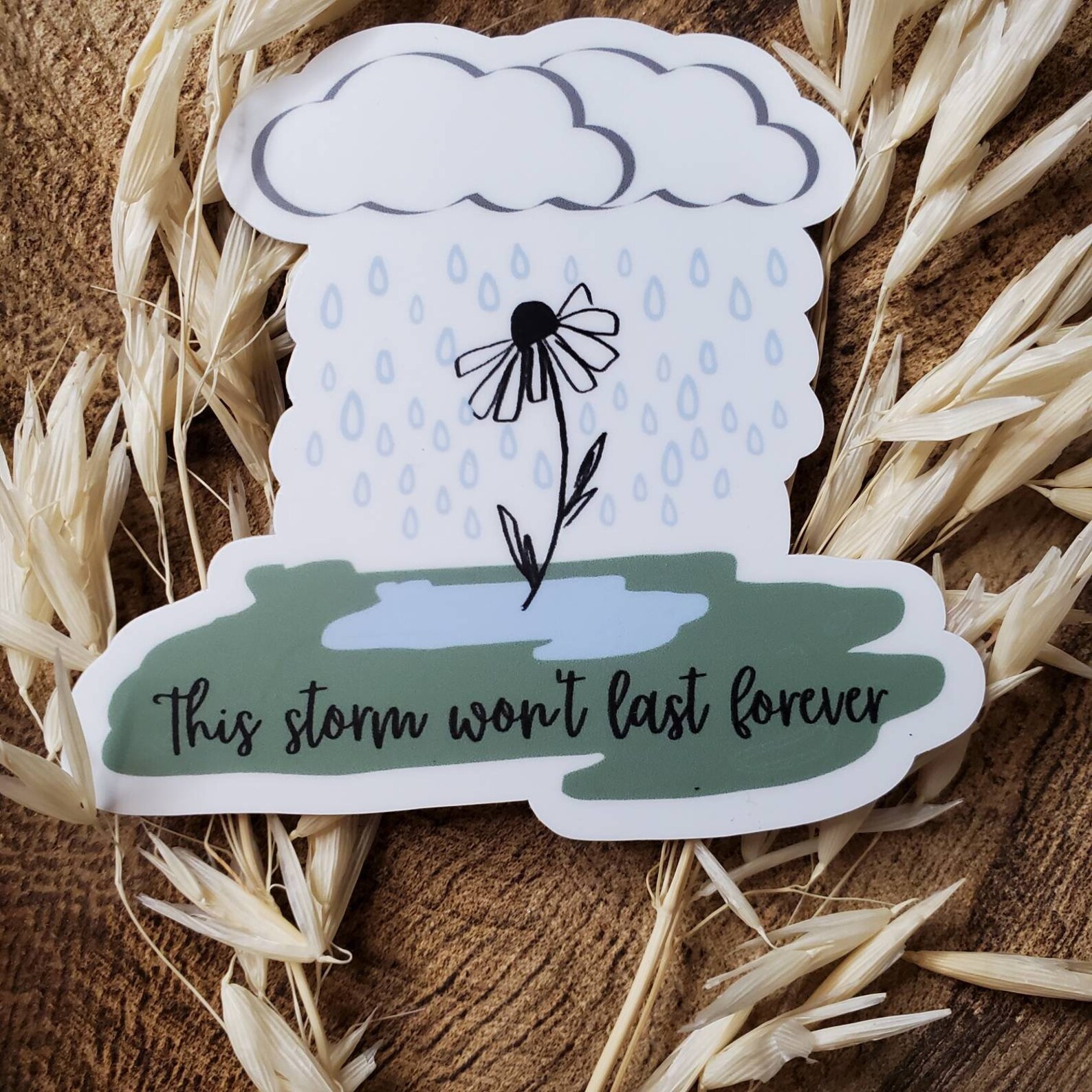 This Storm Won't Last Forever Hope and Encouragement - Etsy