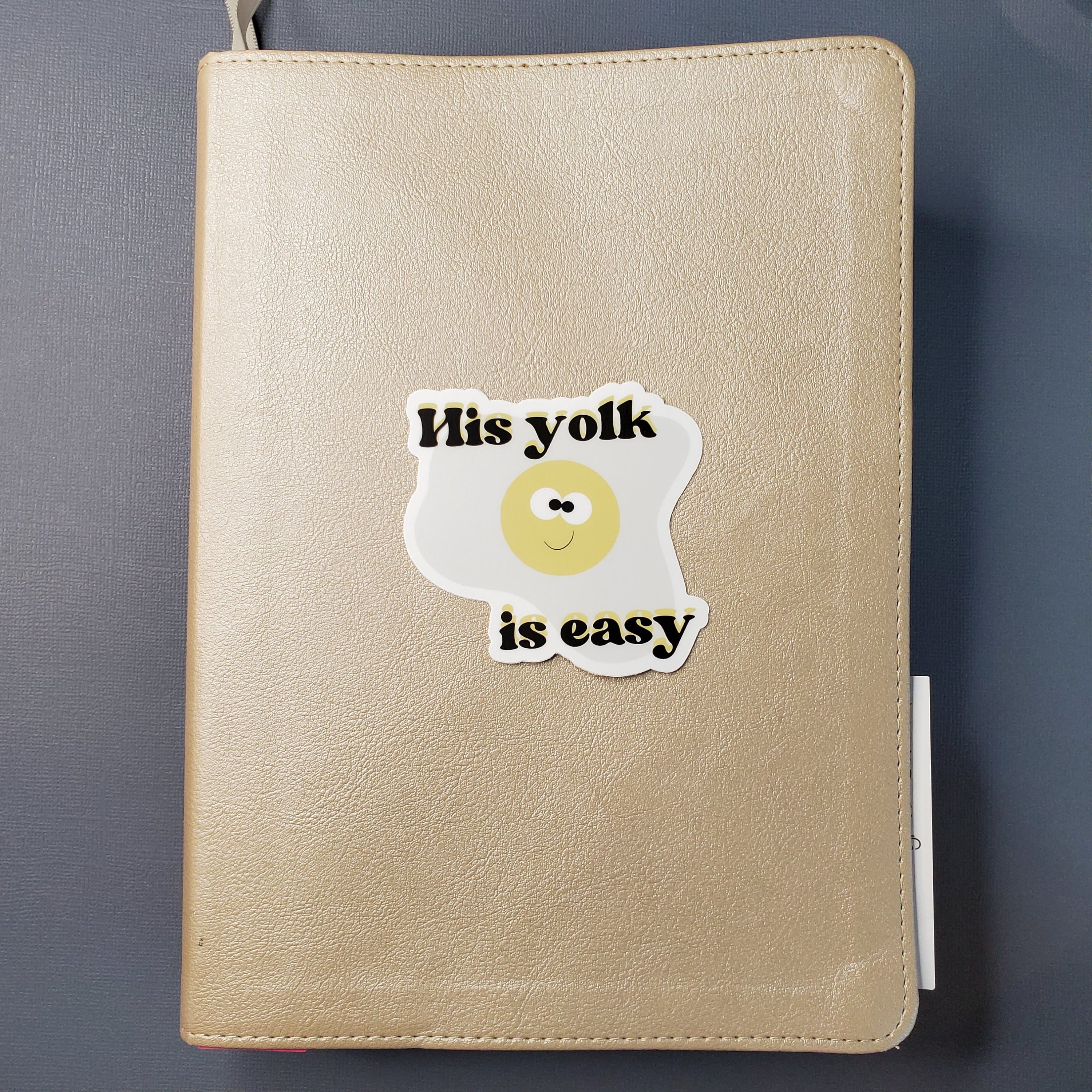 Yolk is Easy Burden is Light Sticker Matthew 11 28 30 Sticker Let Love ...