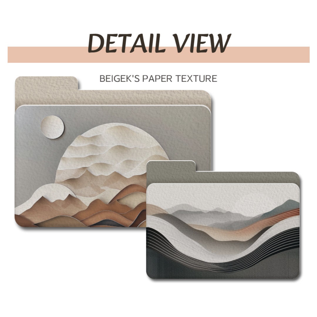 Zen Paper Style Folder Icon for Mac and Windows, Png Ico, Macbook ...