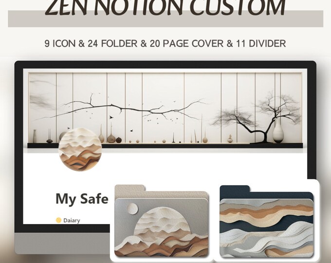 Notion Custom Package With Summer Lily Flower Theme, Notion Templete ...