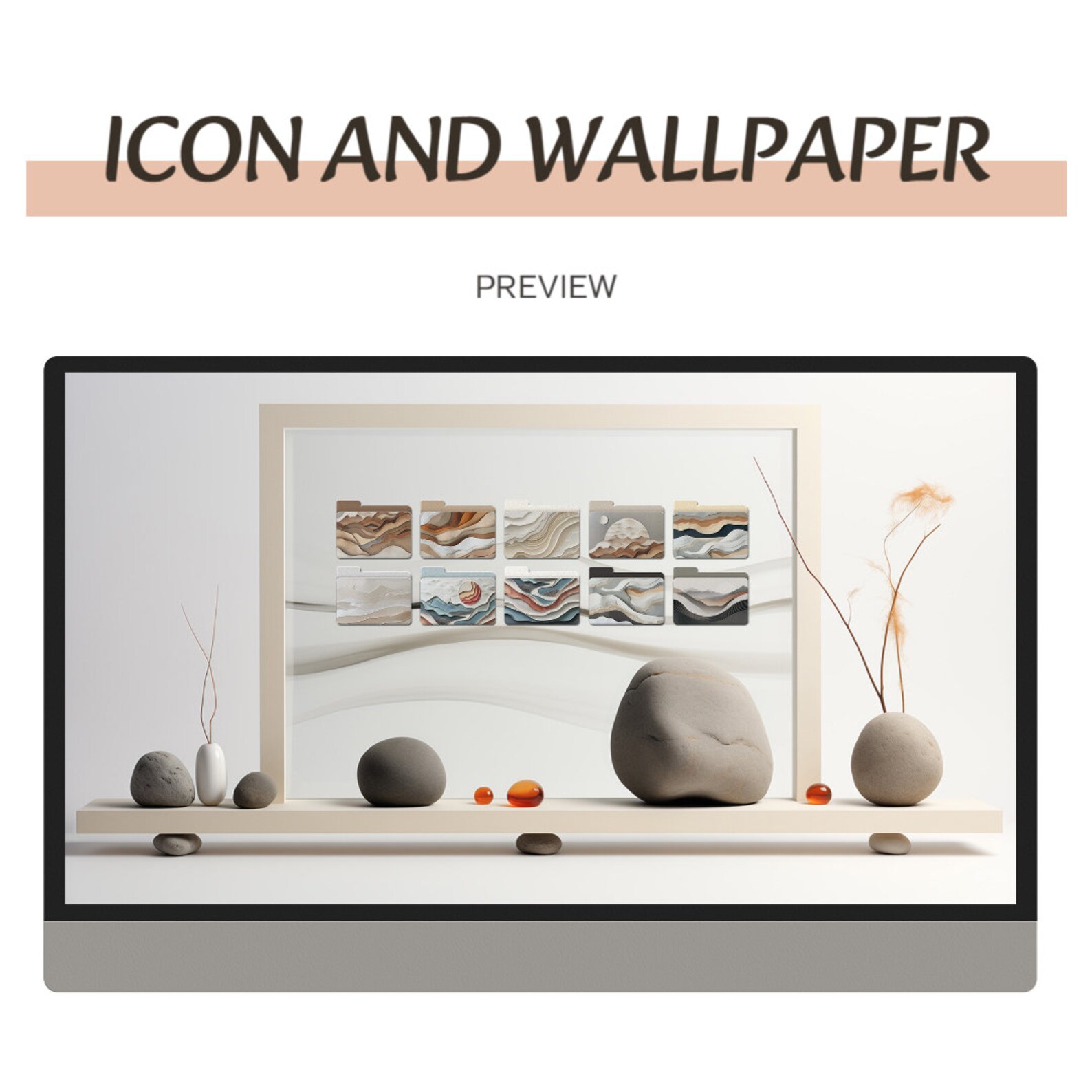 Zen Paper Style Folder Icon for Mac and Windows, Png Ico, Macbook ...