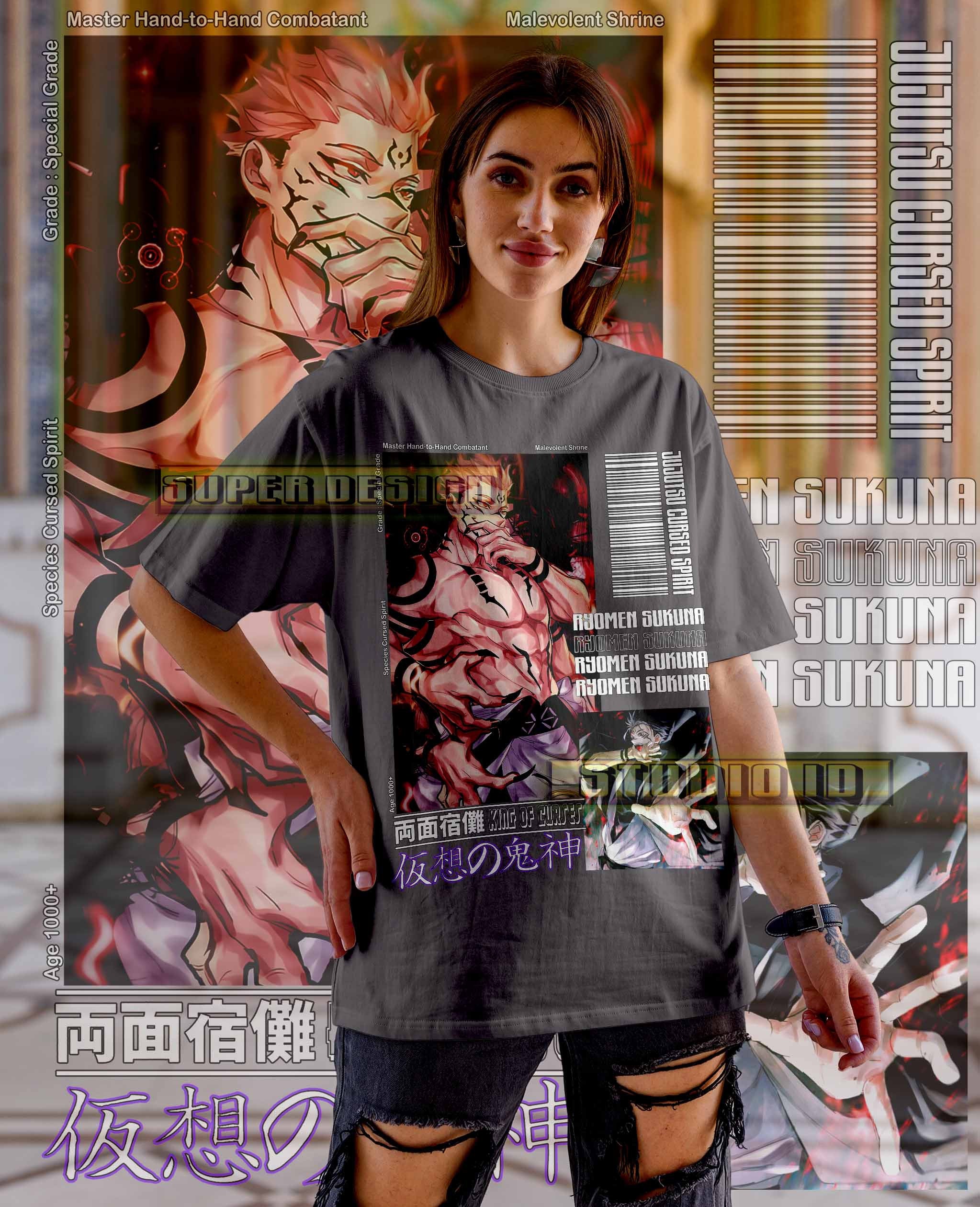 Ryomen Sukuna Shirt Sukuna Tshirt Ryomen Sukuna Tshirt - Etsy