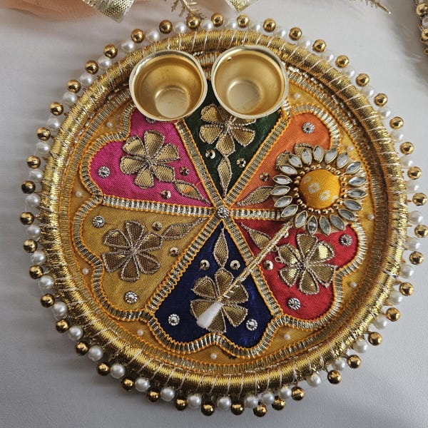 Puja Tray - Etsy UK