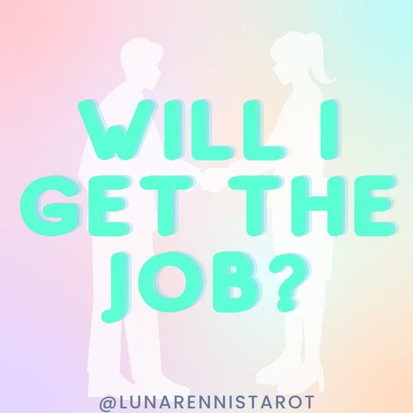 Job Reading Will I Get the Job Career - Etsy UK