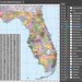 Political Map of Florida adobe Illustrator, PDF: Vector, Printable ...