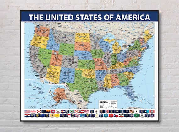 United States Map Pdf Color