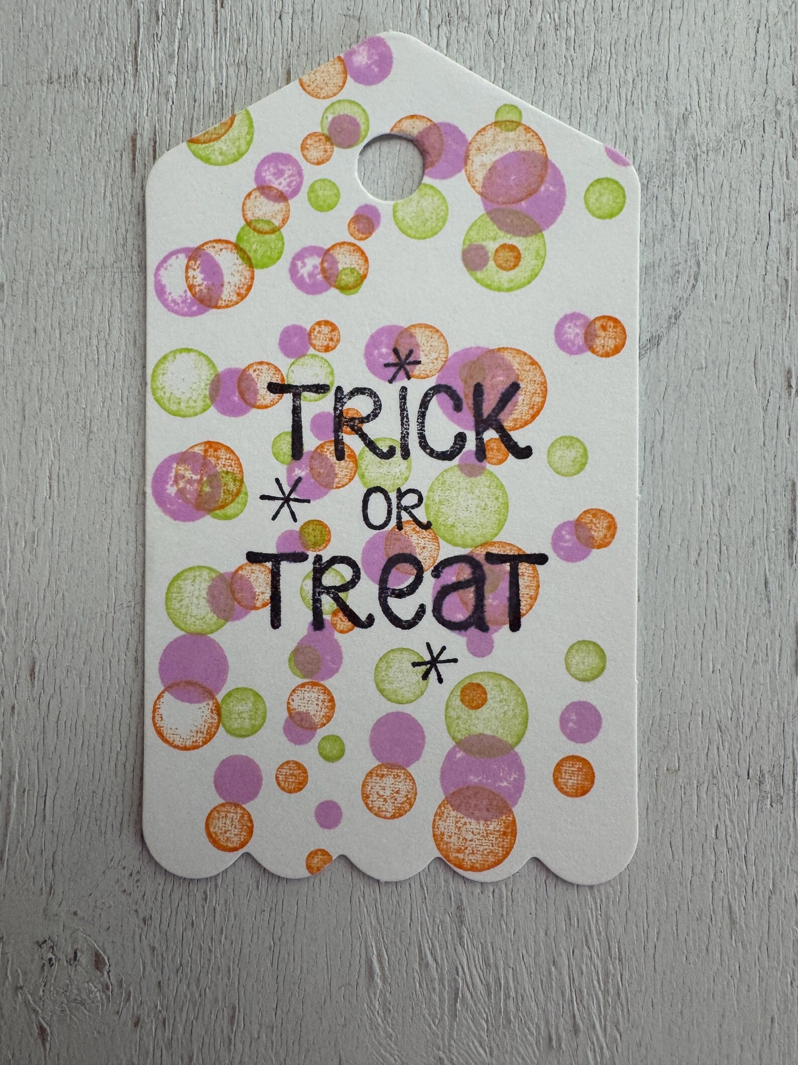 Halloween Tags | Set of 18 | Trick or Treat | Candy Bag Tag | Gift Tags ...