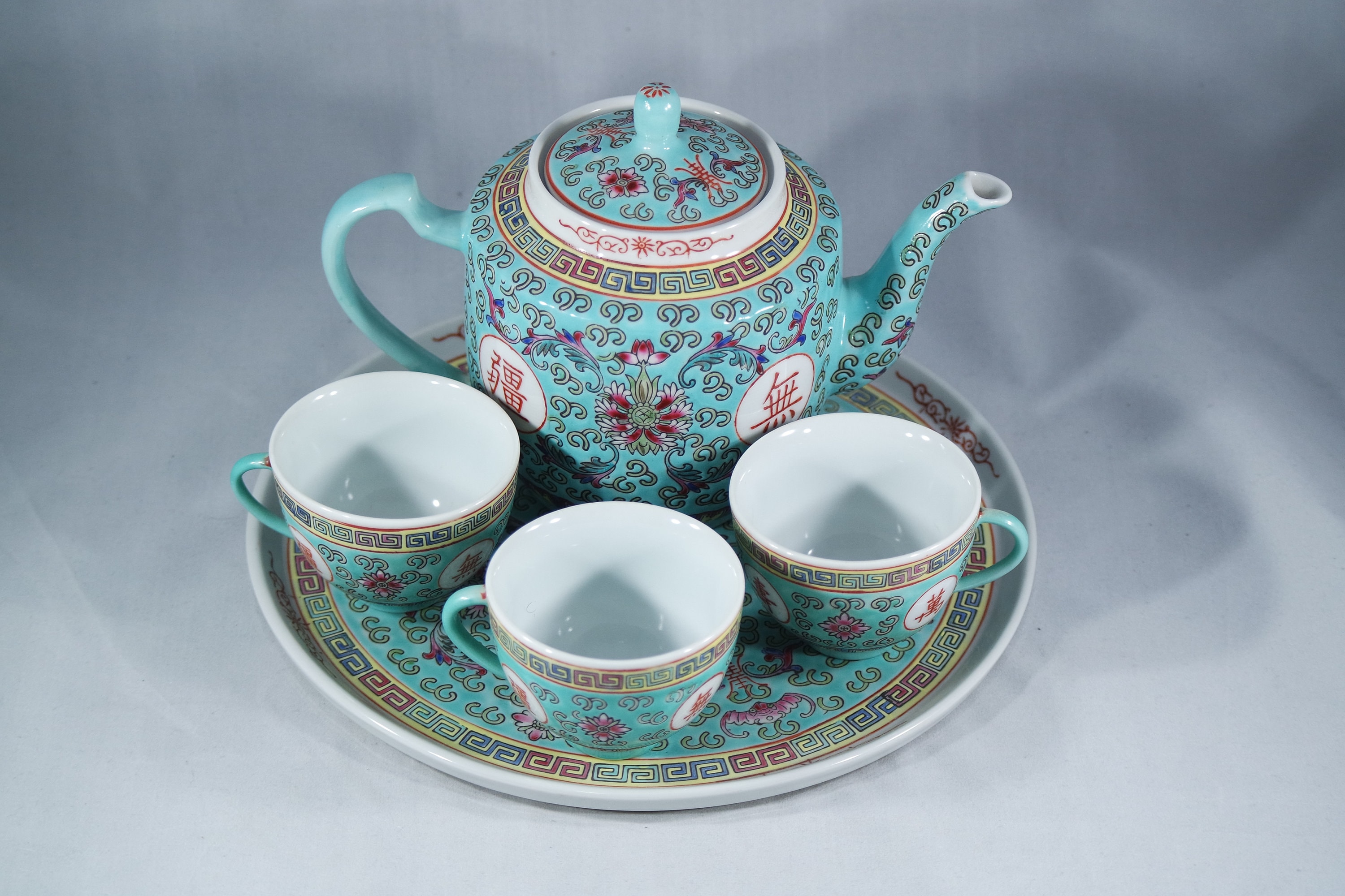 Chinese design ceramic tea pot vintage - Etsy 日本