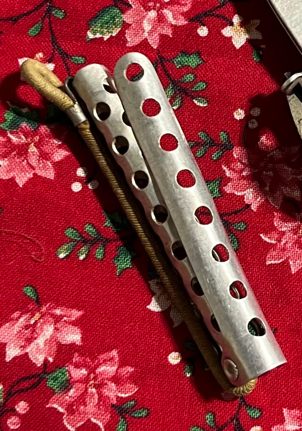 Three Vintage Hair Curlers - Etsy