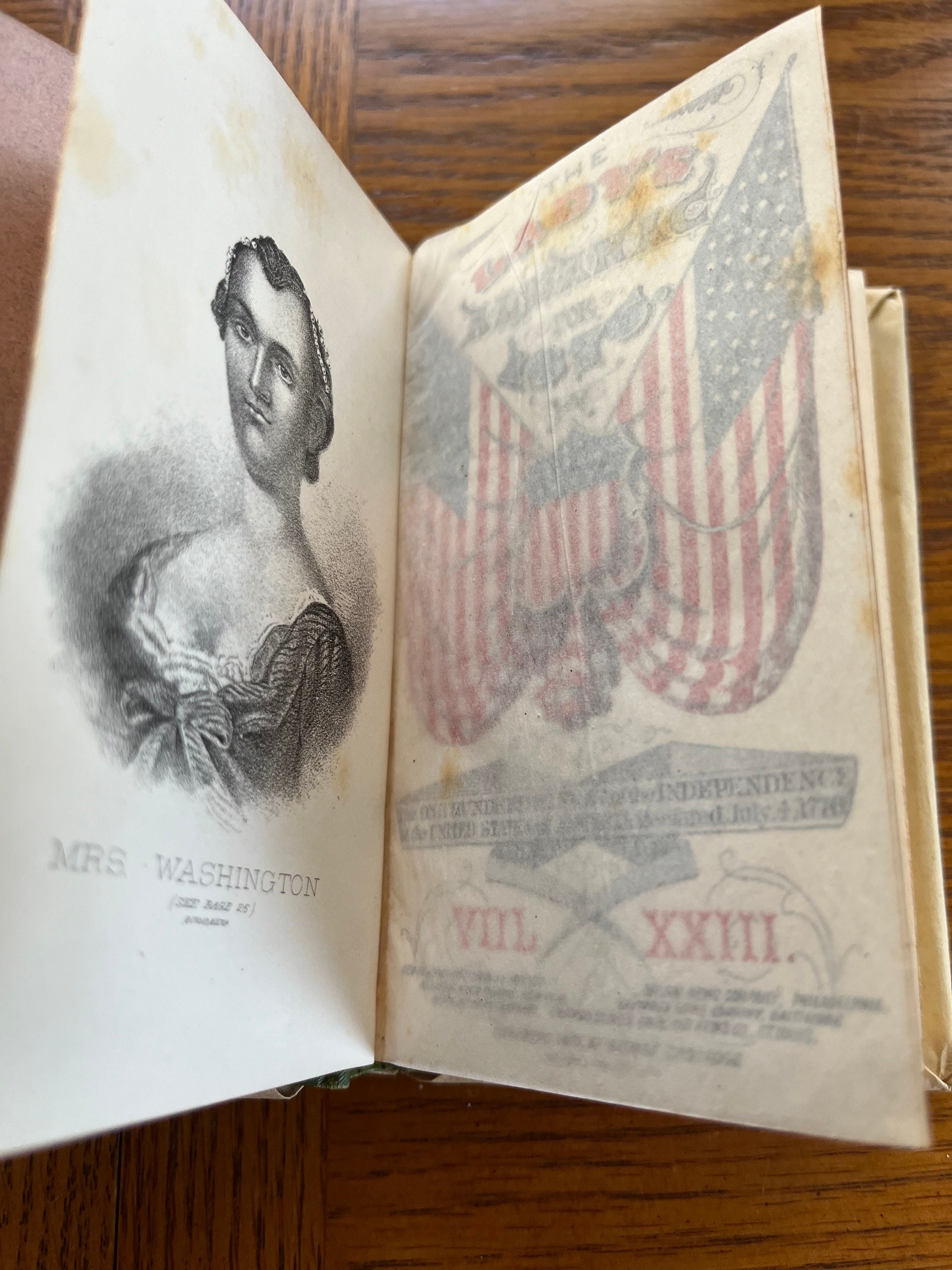 Almost 150 Years Old, Well Preserved Book”the Ladies Almanac for 1876 ...