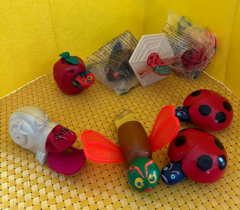 Vintage Eric Carle Finger Puppets From Mcdonald Happy Meals - Etsy