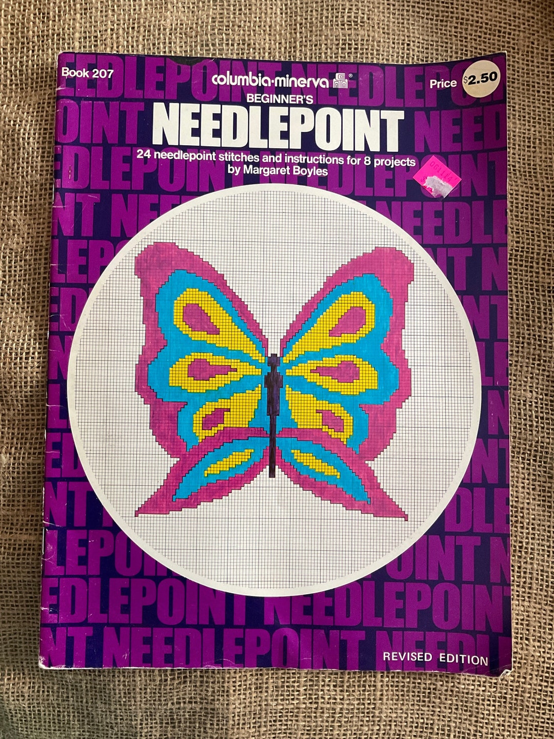 Vintage 1974 Columbia Minerva Book 207 Beginners Needlepoint ...