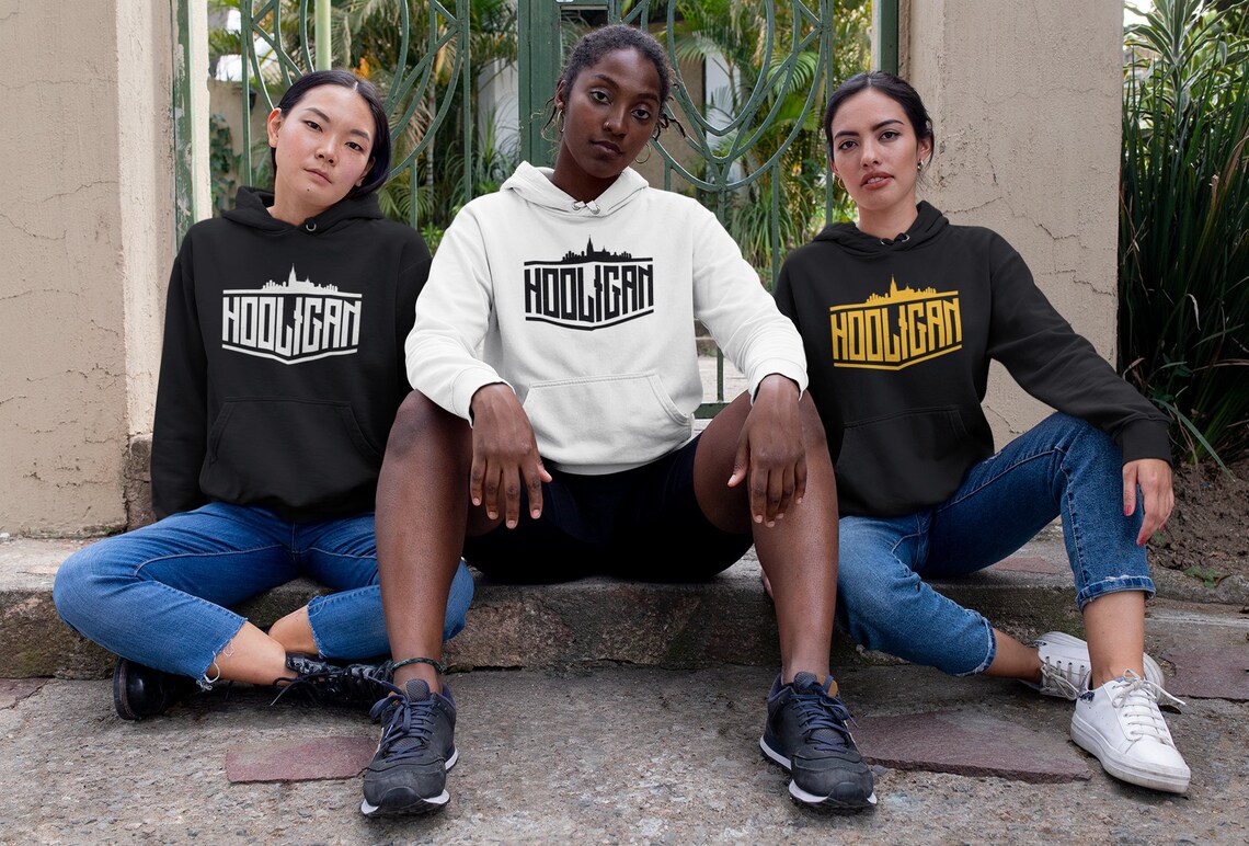 Aesthetic Hooligan Graphic Hoodie Classic Irish Club Unisex Hoodie ...