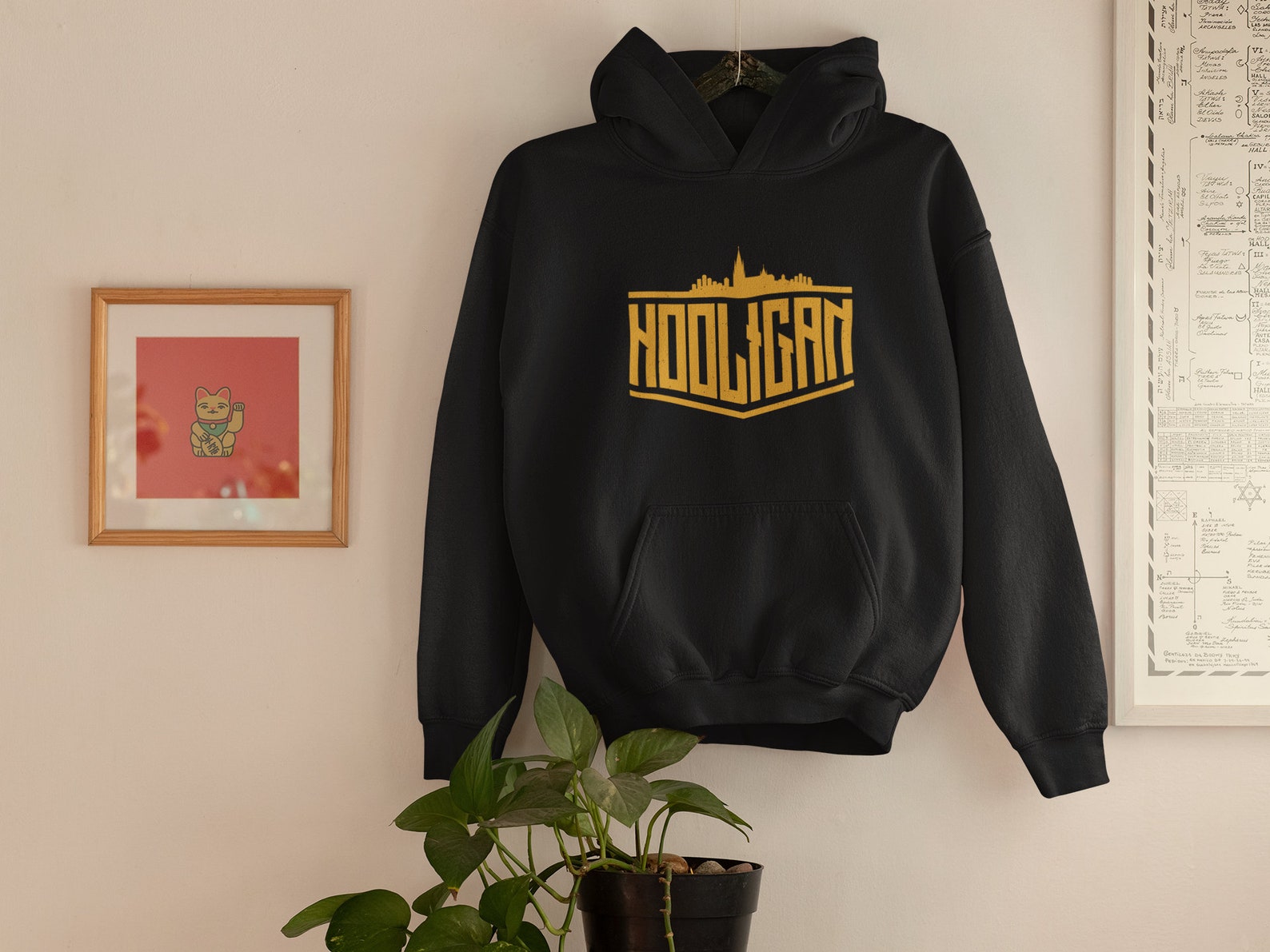 Aesthetic Hooligan Graphic Hoodie Classic Irish Club Unisex Hoodie ...
