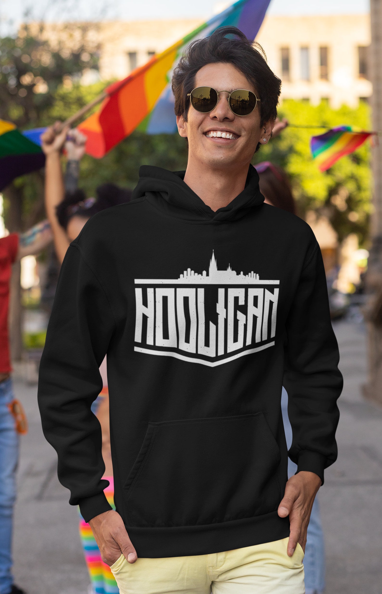 Aesthetic Hooligan Graphic Hoodie Classic Irish Club Unisex Hoodie ...