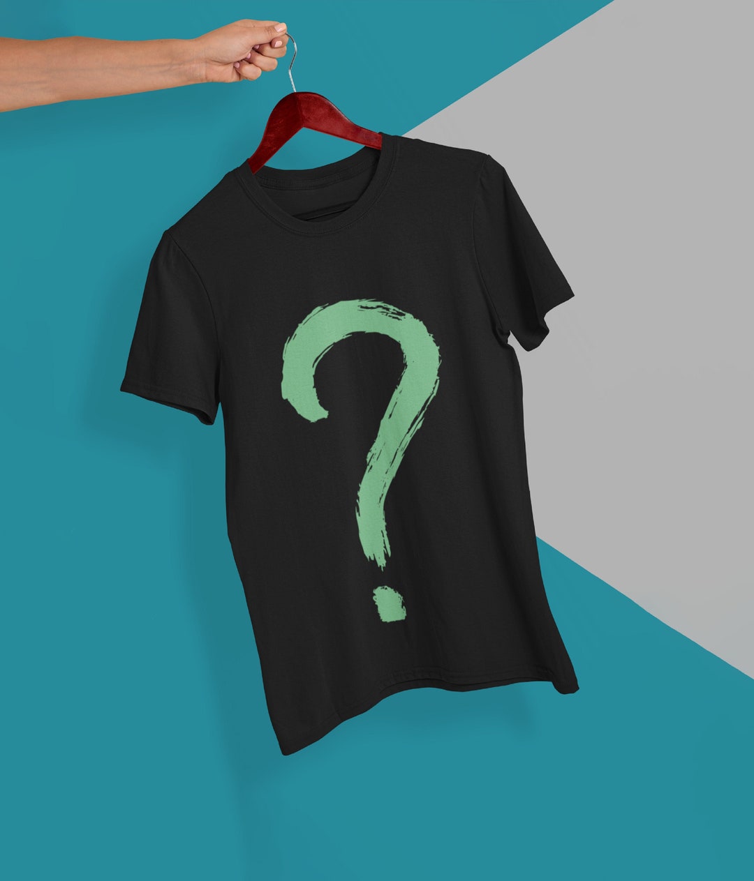 Riddler Inspired Graphic Print Shirts Riddler Symbol Shirt DC Universe ...