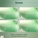 Twitch Overlay Nature Stream Package Green Vtuber Background Cozy Forest Floral Animated Screen ...