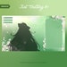 Twitch Overlay Nature | Stream Package Green | Vtuber Background Cozy Forest | Floral Animated ...