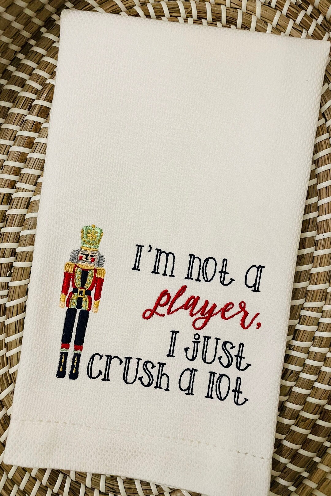 Funny Nutcracker Hand Towel - Etsy