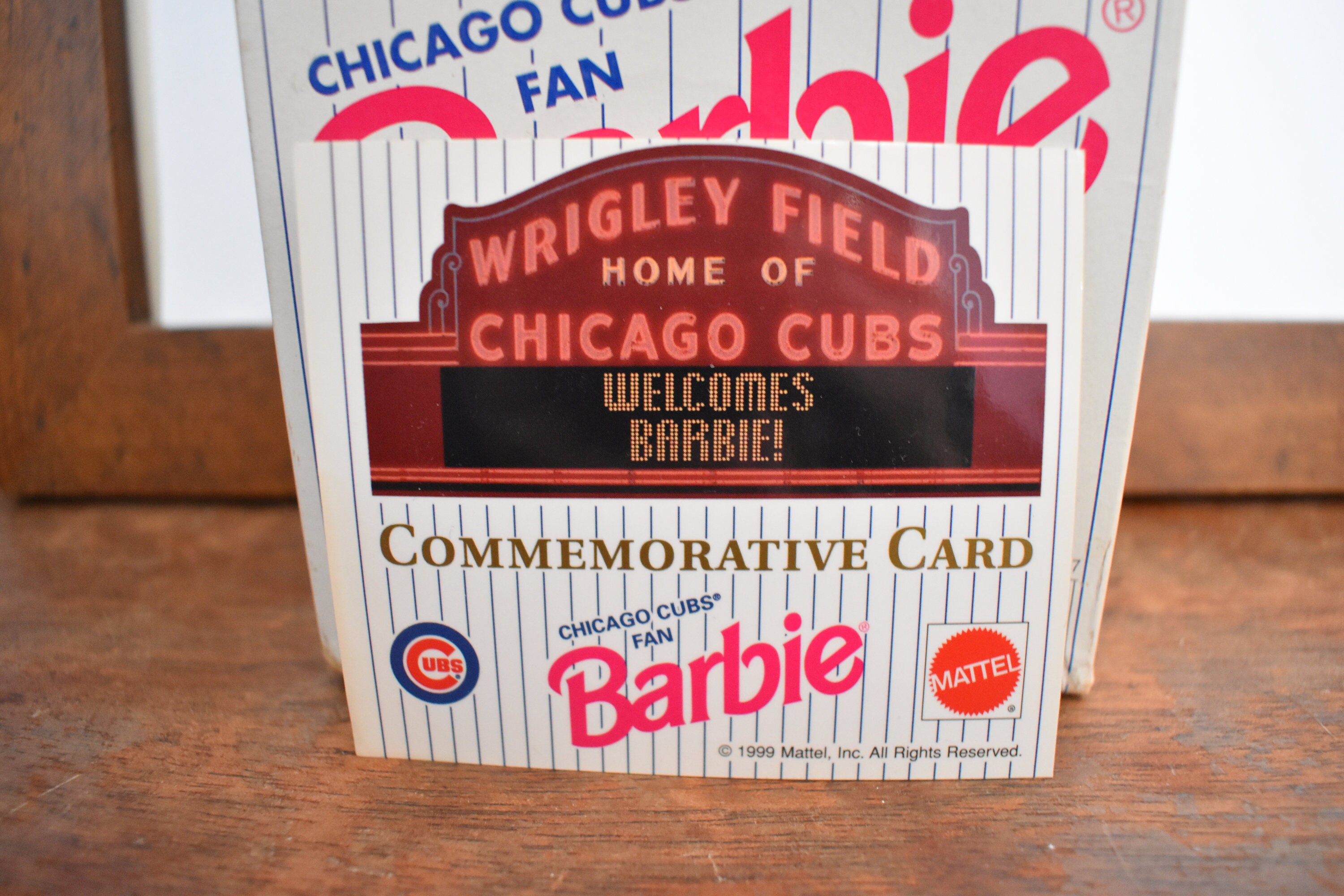 Chicago Cubs Fan Barbie - Special Edition 1999 - Complete With ...