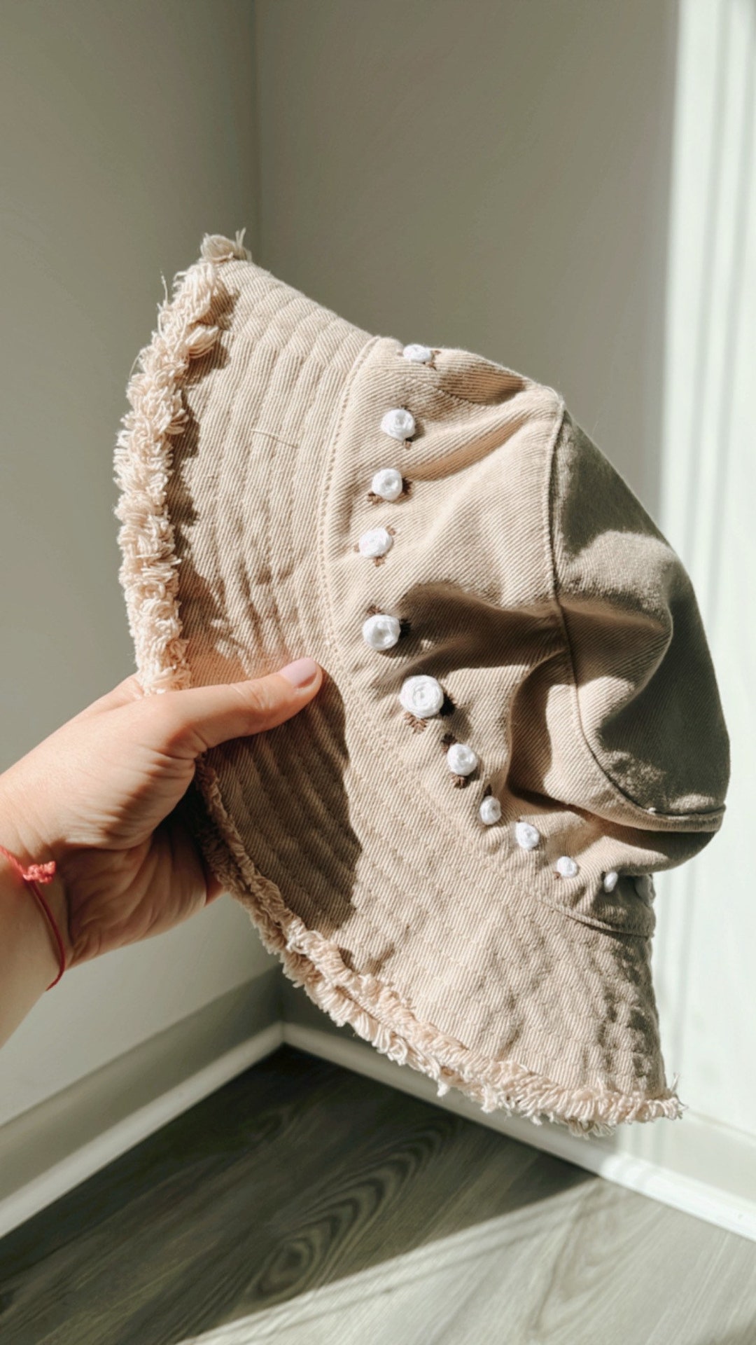 Handmade Lulu Cream Capeline: Stay Chic in the Sun With Hand ...