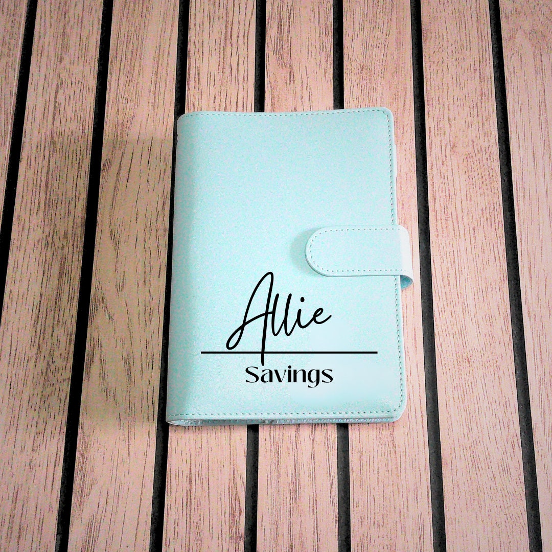 Personalised Money Savings Binder | Financial Planner | Saving System ...