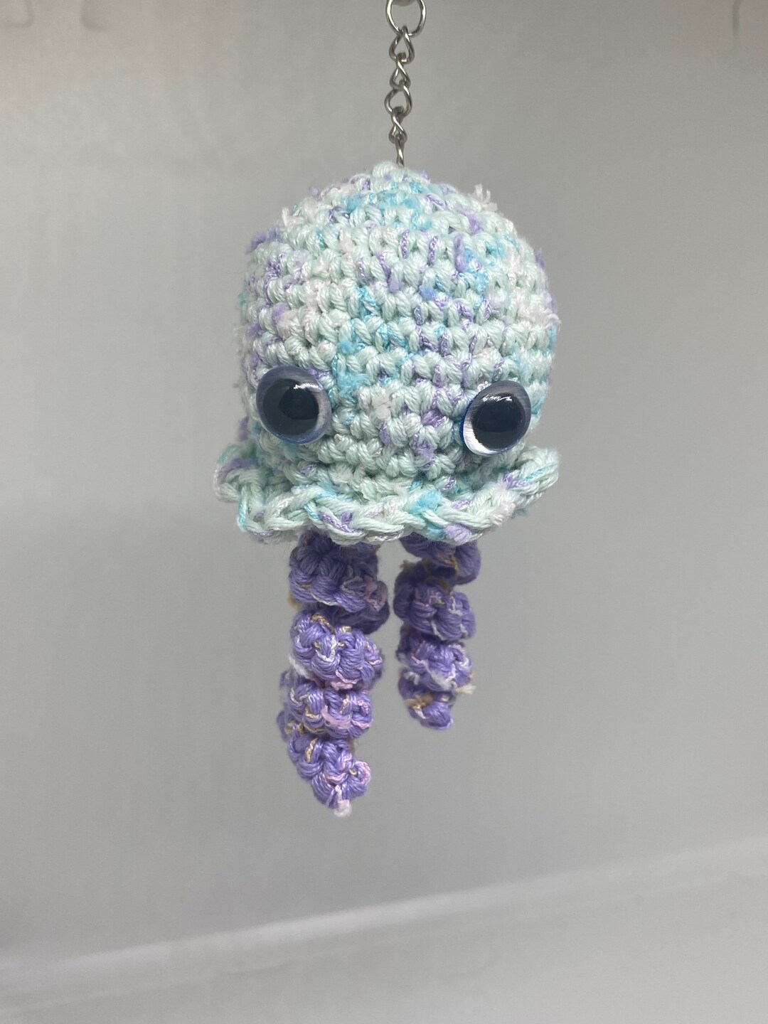 Octopus Key Ring With Tentacles - Etsy