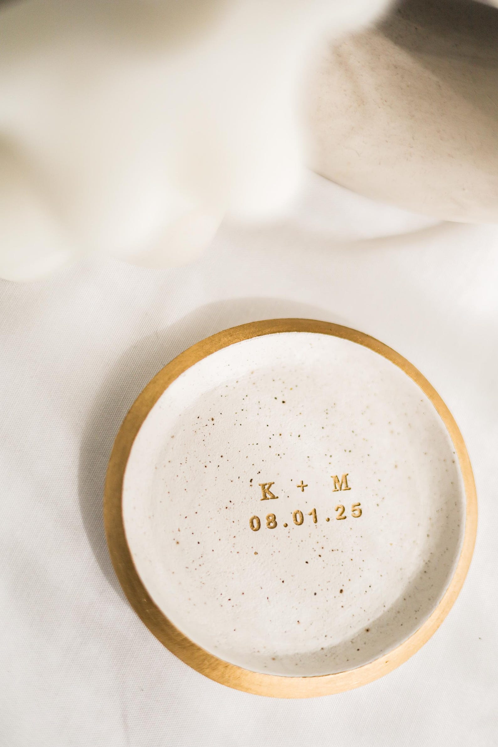 Engagement Gift / Couple Ring Dish / Personalised Ring Dish / Newlyweds ...