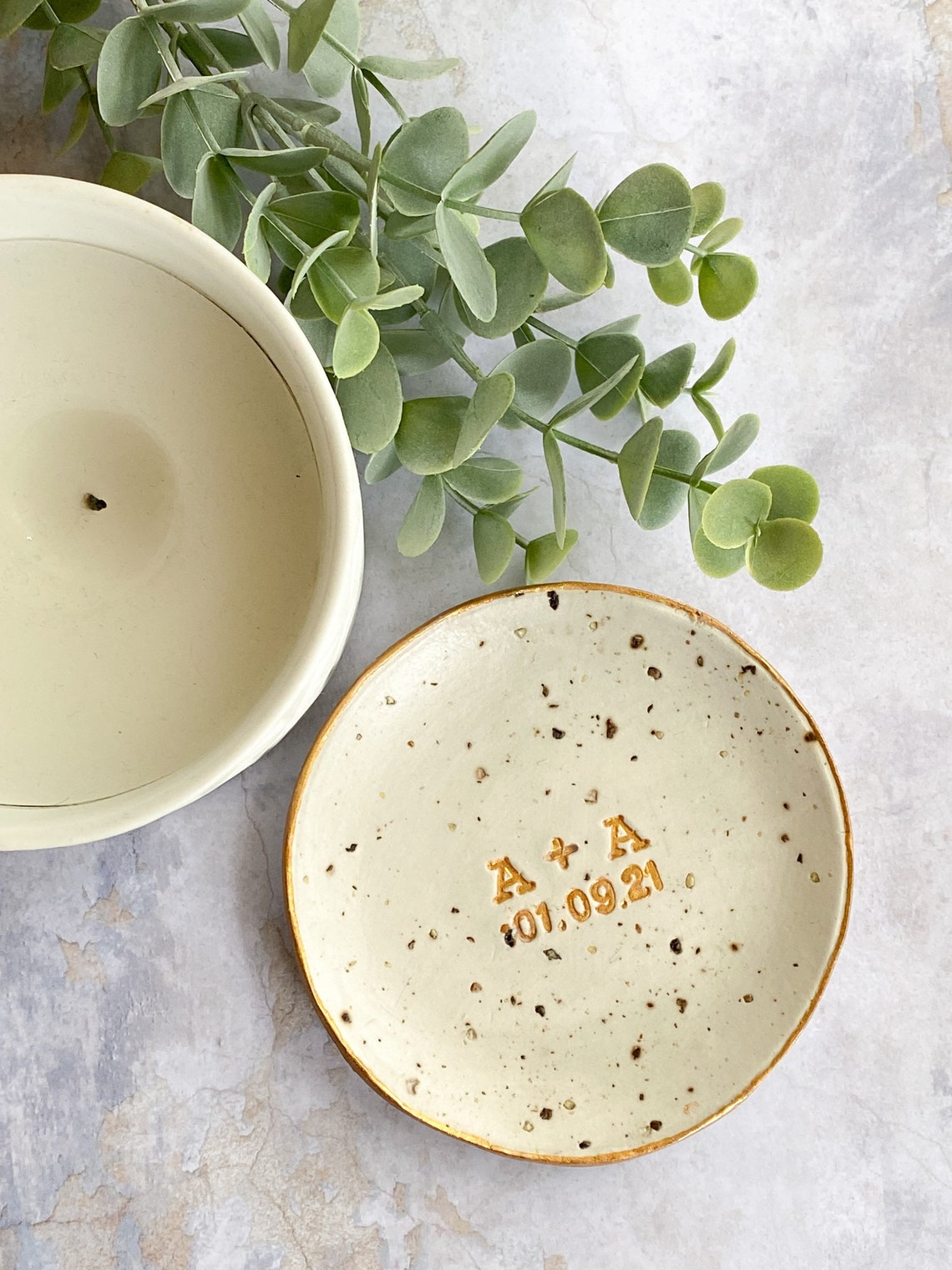 Engagement Gift / Couple Ring Dish / Personalised Ring Dish / | Etsy