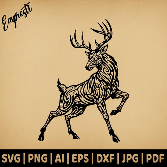 Buck Outline Tattoos
