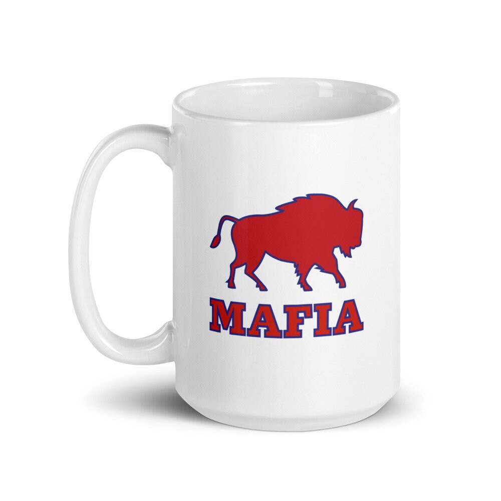 Red Buffalo Mafia Mug | 716 Buffalo New York BFLO Mug, Bills 716 BUF NY ...