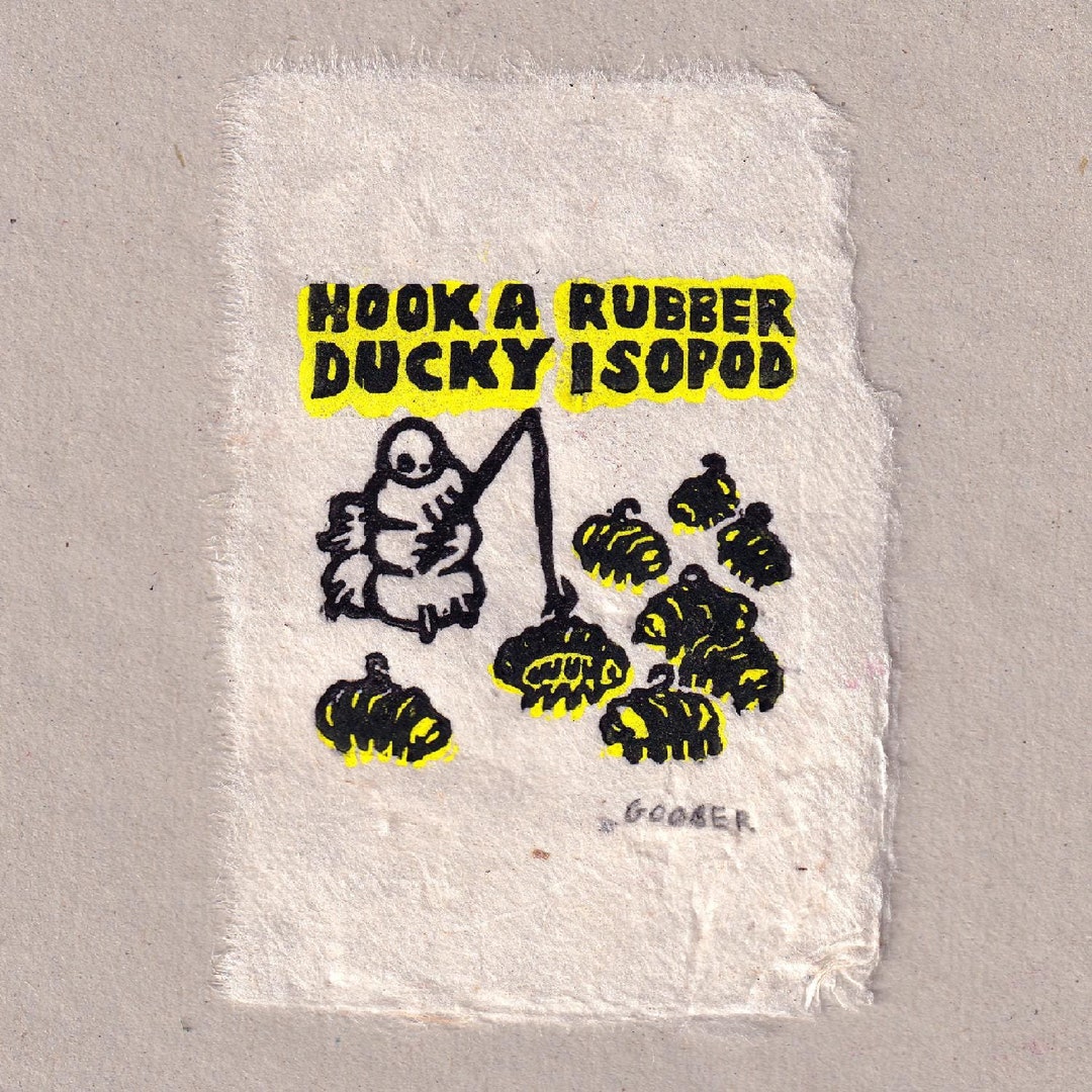 Rubber Ducky Isopods - Hook A Rubber Ducky Isopod - (6.5cm X 9.25cm) (3 ...