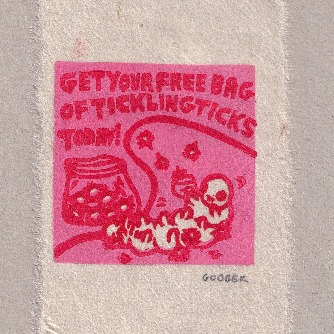 Tick - Get Your Free Bag of Tickling Ticks Today! - (6.5cm X 9.25cm) (3 ...