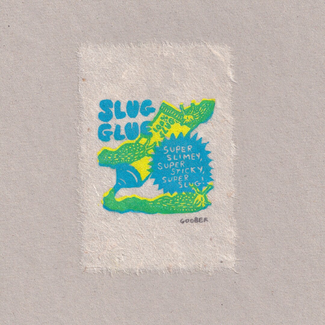 Slug - Slug Glue - Super Slimey, Super Sticky, Super Slug! - (6.5cm X 9 ...