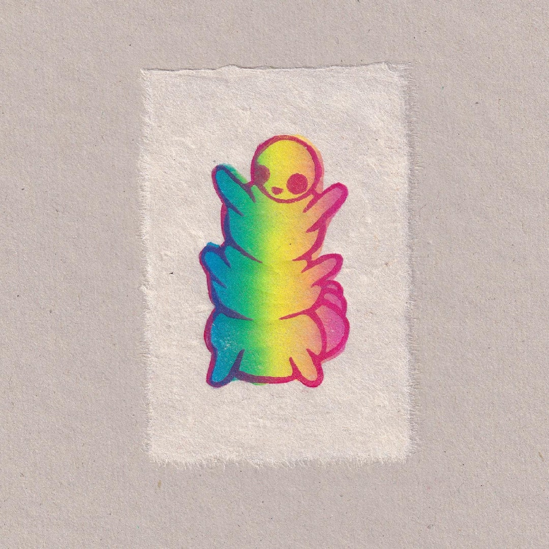 Pansexual Flag Goober - (6.5cm X 9.25cm) (3 3/4 X 2 1/2 INCHES) - Etsy