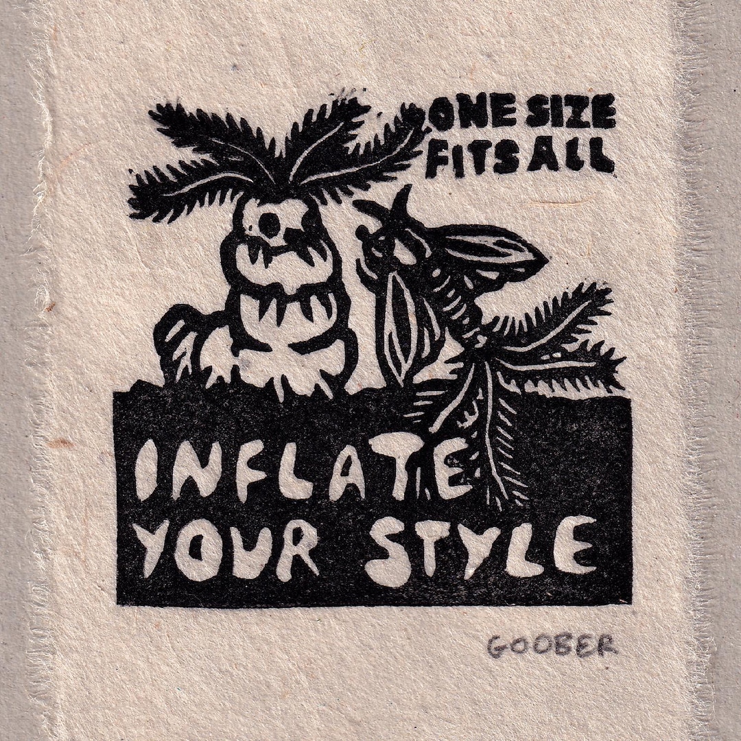 Baphomet Moth - Inflate Your Style - (6.5cm X 9.25cm) (3 3/4 X 2 1/2 ...