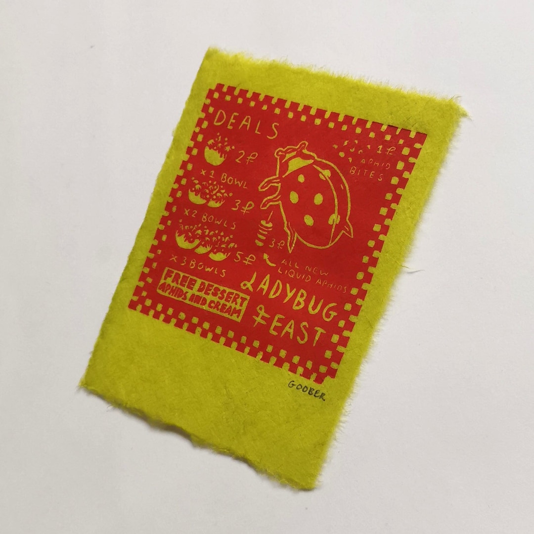 Ladybird Feast, Cottagecore Ladybug Menu Print, Cute Nature Gift, Funny ...