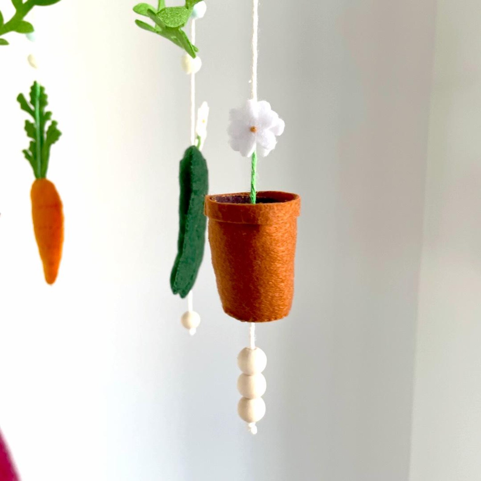 Peter Rabbit Crib Mobile - Garden Gender Neutral Hanging Decor ...