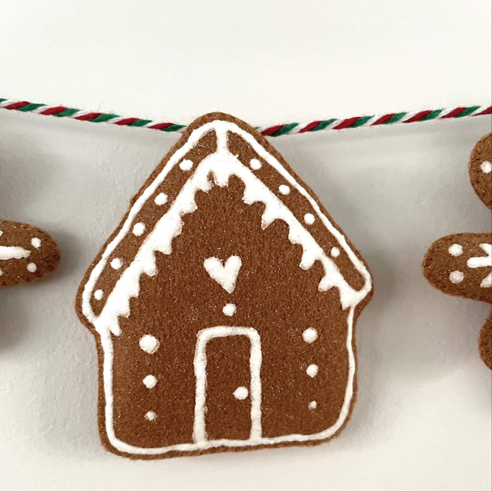 Gingerbread Cookie Themed Garland - Etsy