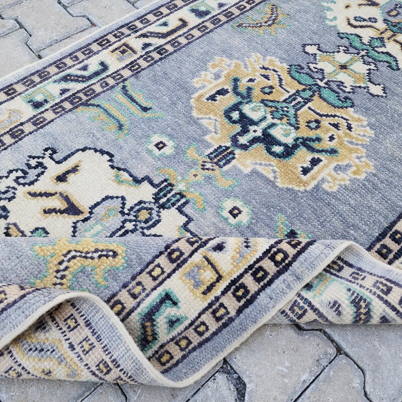 Blue Turkish Runner - Etsy