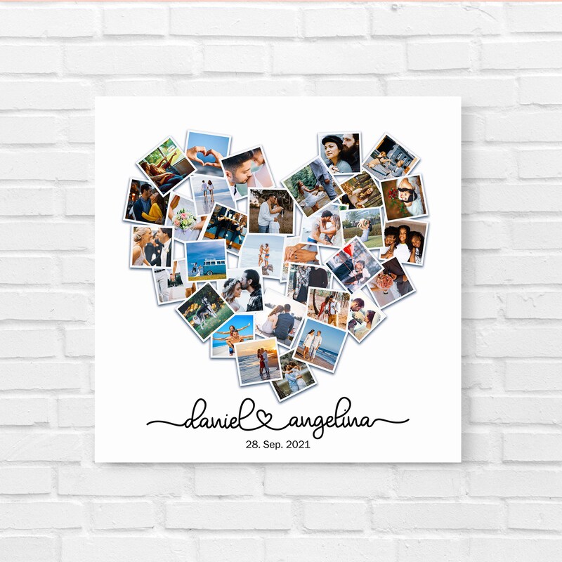 Heart Collage - Etsy
