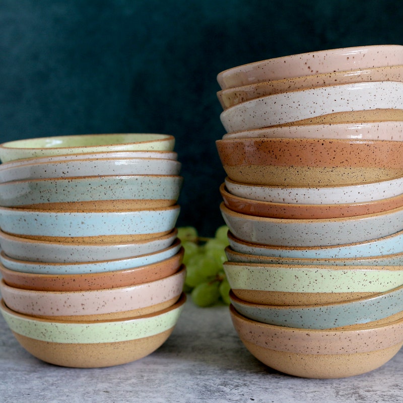Ceramic Snack Bowls - Etsy