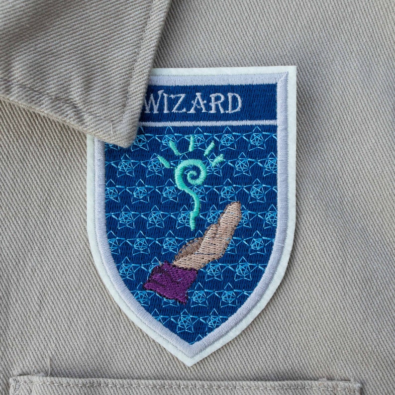 Dnd Wizard Class Patch - Etsy