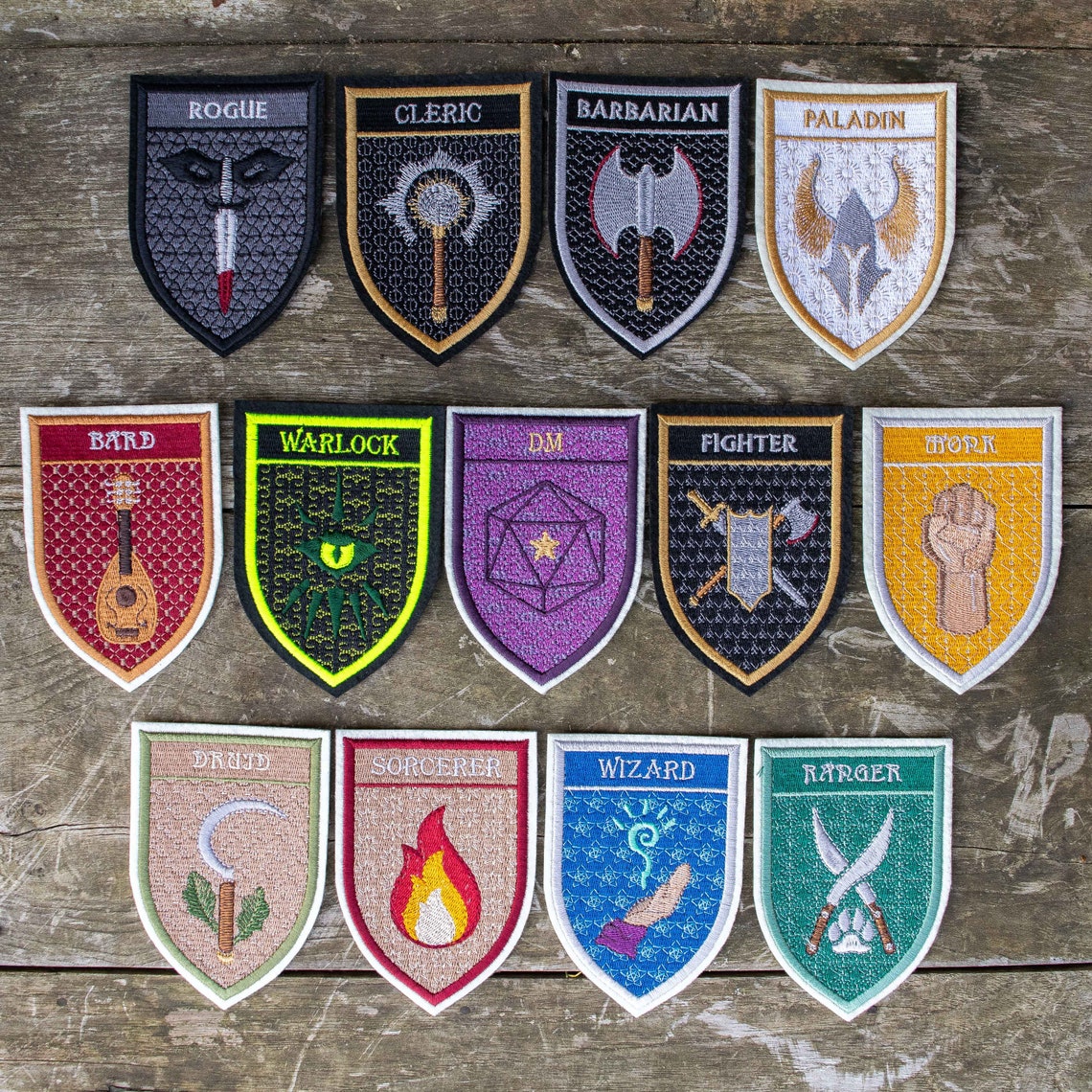 Dnd Sorcerer Class Patch - Etsy
